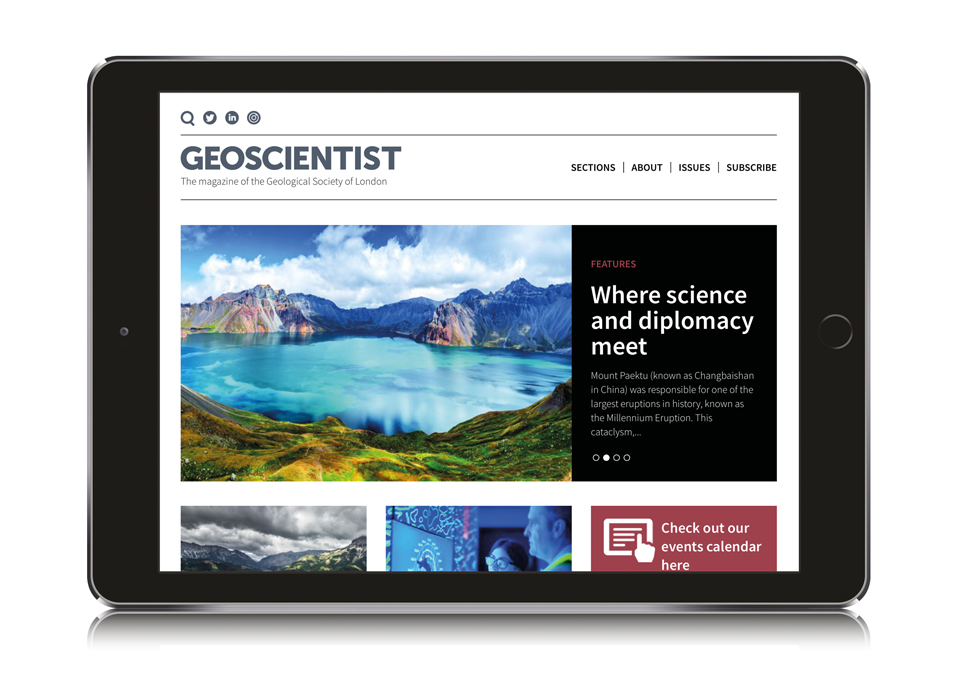Welcome to our new Geoscientist website - GEOSCIENTIST