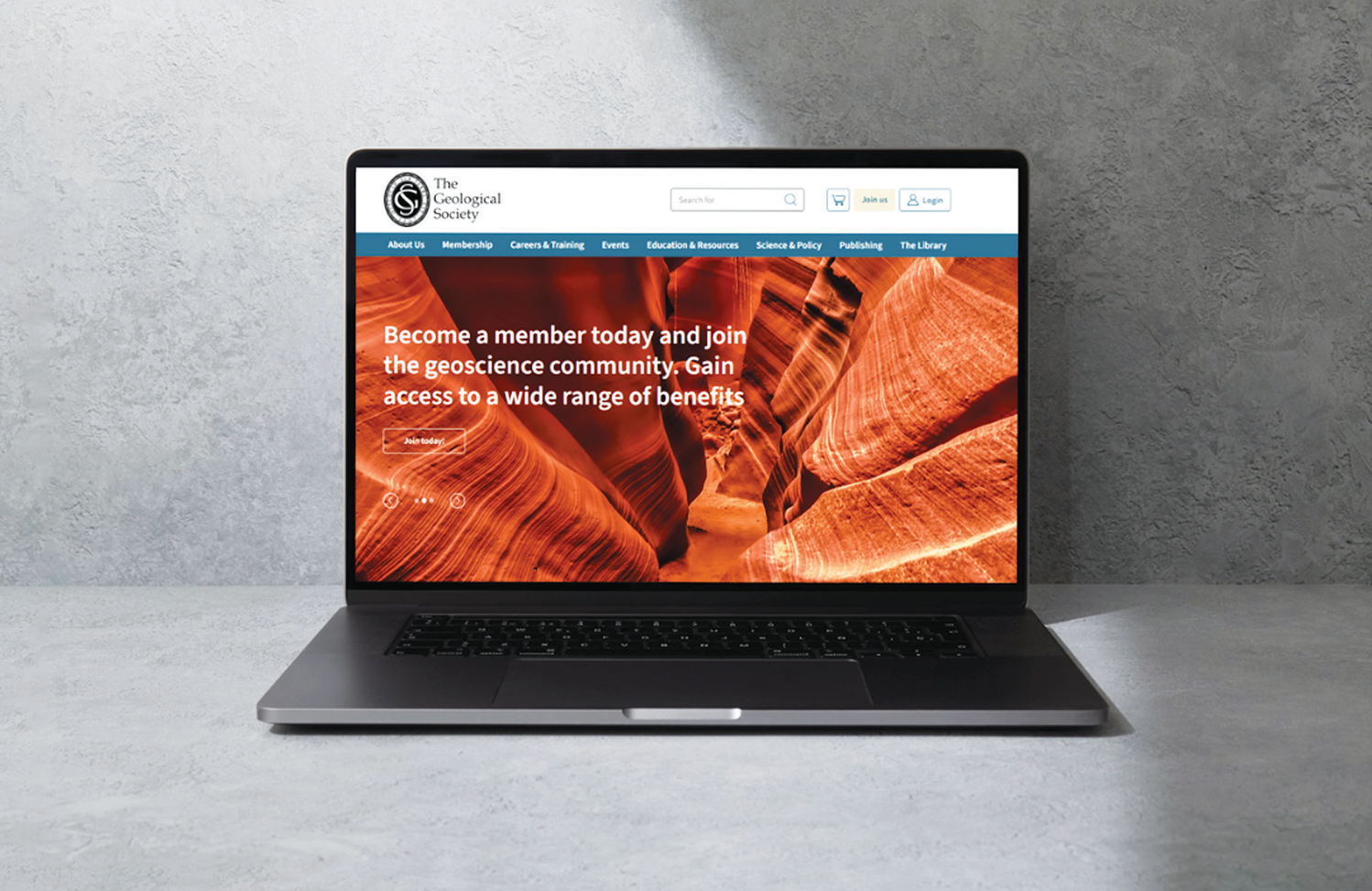New Geological Society Website - GEOSCIENTIST